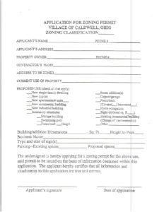 building_permit | Village of Caldwell