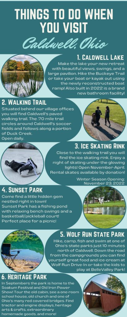 Find things to do! | Village of Caldwell